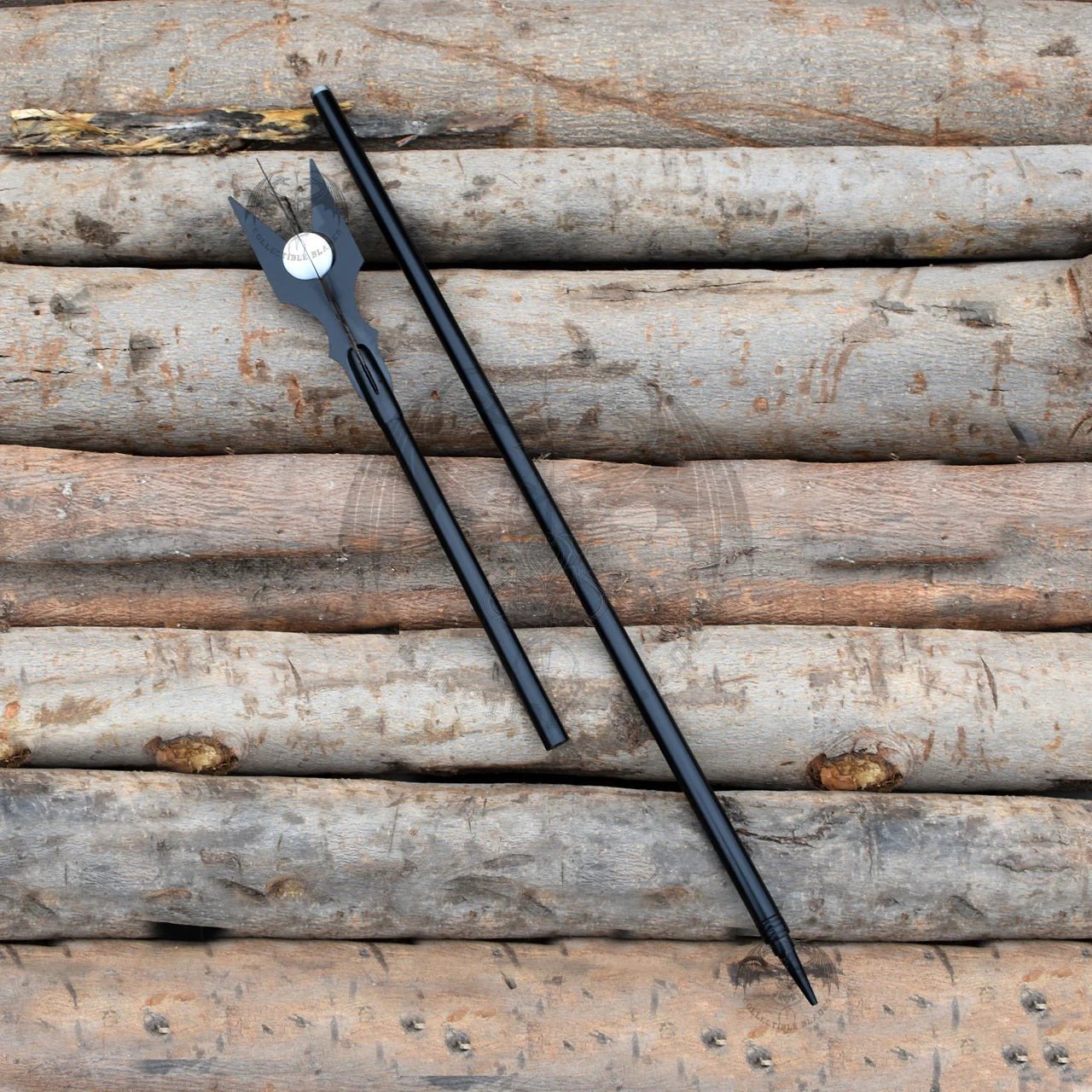 Black Wizard Staff From Famous Series - SwordsKingdom UK