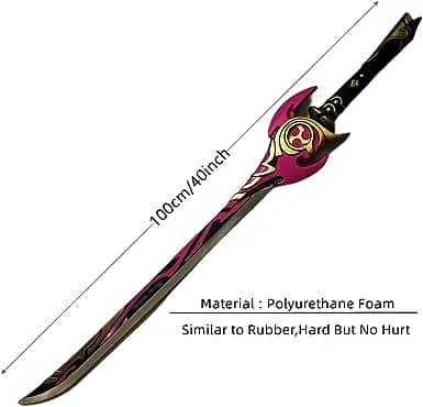 Genshin Impact Raiden Shogun Sword - Mistsplitter-DAMDOS 40 ...