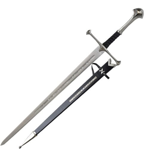 Narsil Sword From Famous TV Series With Free Scabbard and Wall Plaque ...