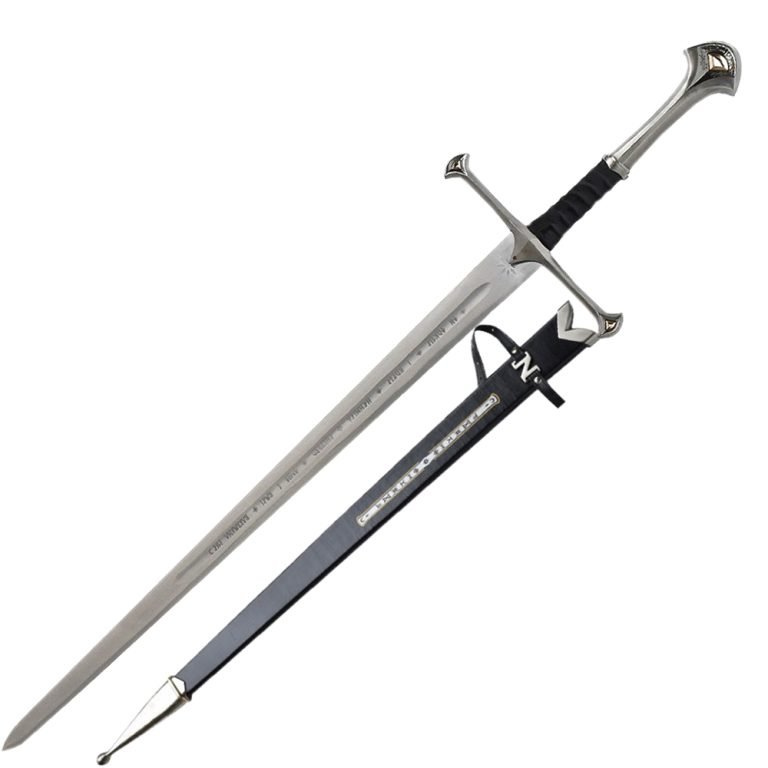 Narsil Sword From Famous TV Series With Free Scabbard and Wall Plaque ...