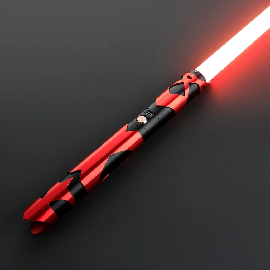 Red Oblivion Spine Light Saber Star Wars - SwordsKingdom UK