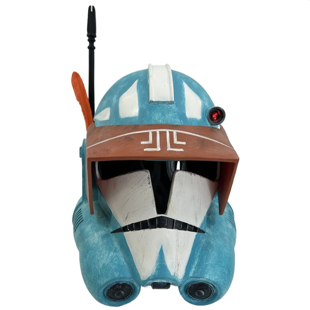 Star Wars Clone Captain Tukk Resin LED Helmet Replica - SwordsKingdom UK
